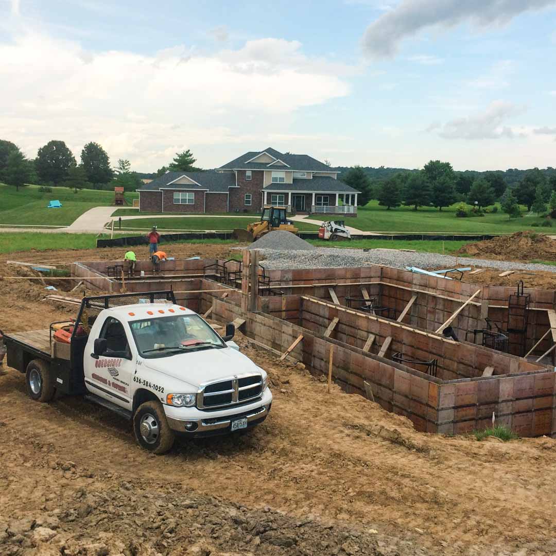 Foundation Builder in Franklin County, MO Unerstall Foundations & Flatwork Inc